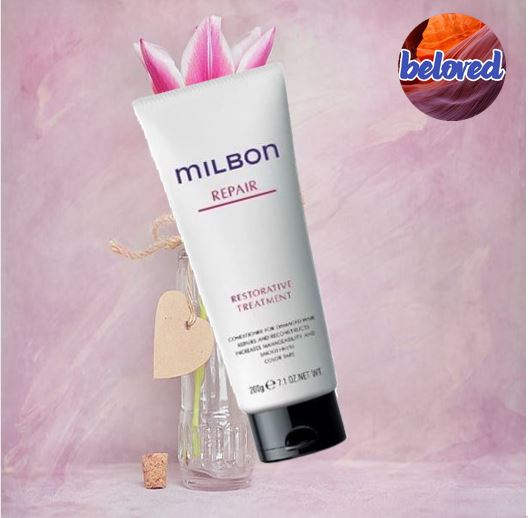 Milbon Repair Restorative Shampoo/Treatment 200/500 ml แชมพู ครีมนวดผม สำหรับผมแห้งเสีย | Lazada ...