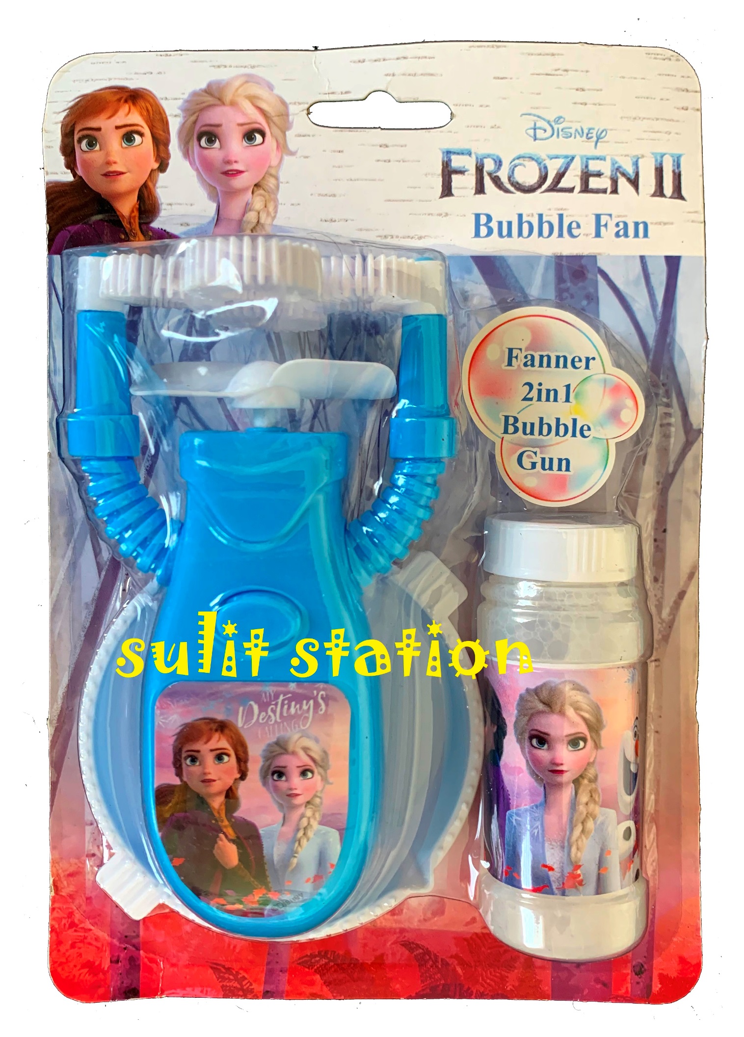 FROZEN ELSA ANNA BLOWING BLOW BUBBLES FUN OUTDOOR PLAY TOY GAMES ...