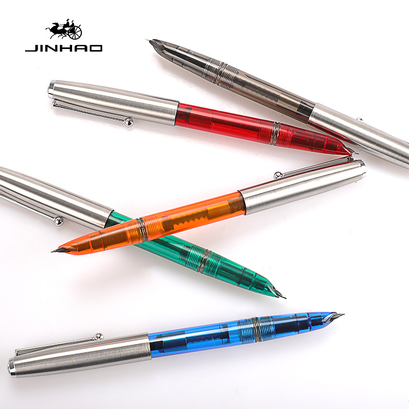 Sale】Jin Hao 51A Acrylic Transparent Resin Pen Creative Practice Pen ...