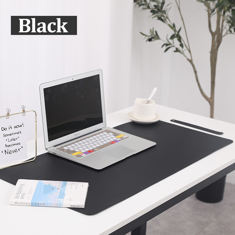 Classic Leather Mouse Pad Premium Oversize PU Mousepad Computer Desk ...