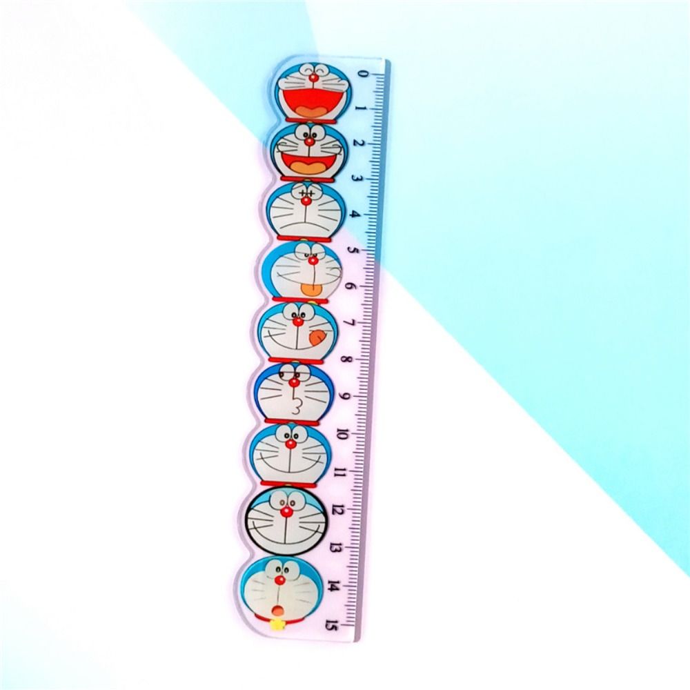 Cute Pikachu Straight Rulers Cartoon Anime Doraemon Crayon Shin Chan ...