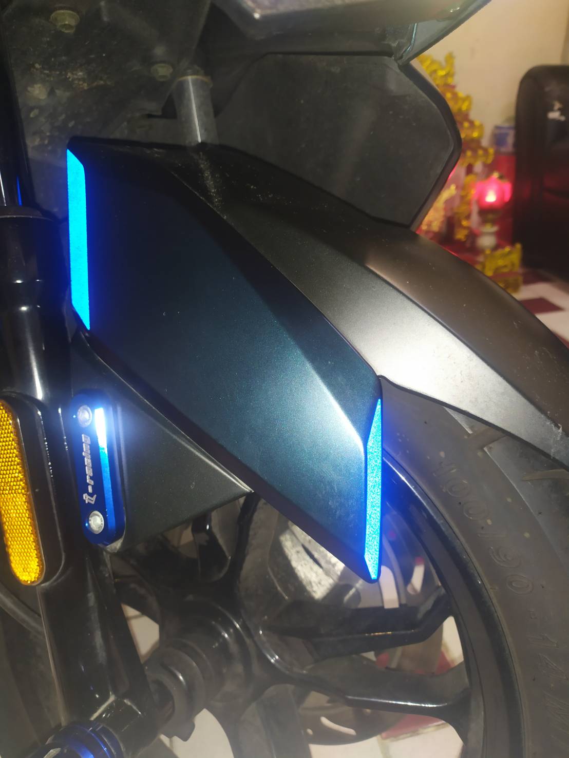 GPX DRONE 155 ฟิล์มแต่งข้างบังโคลนหน้า GPX DRONE 155 ฟิล์มเกรดพรีเมี่ยม ...