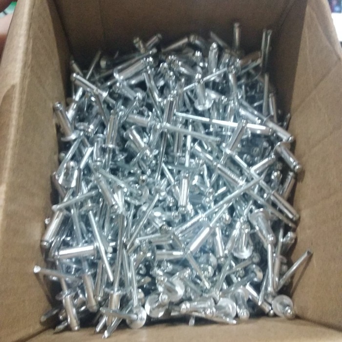 NUFOSS PAKU RIVET 550 4MM X12.7MM NUFOSS BLIND RIVET 550 | Lazada Indonesia