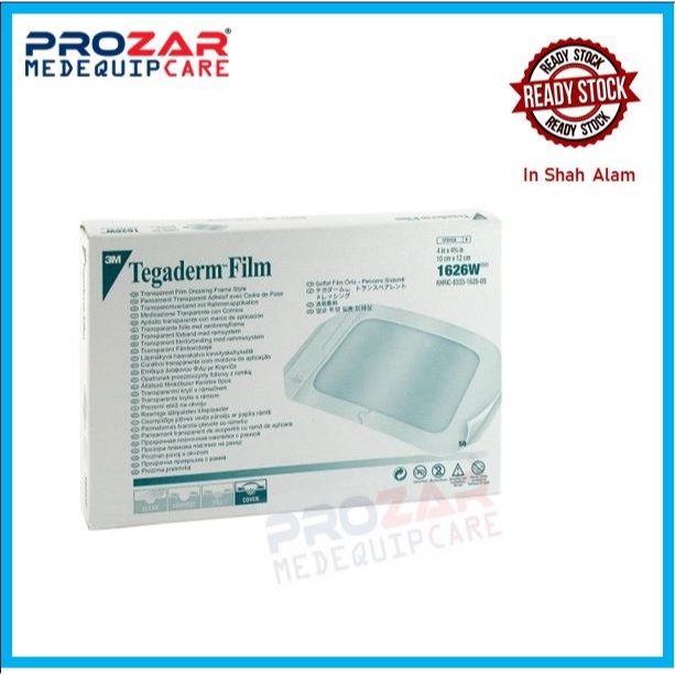 3M Tegaderm 1622W, 1624W, 1626W, 1628W Wound Dressing (Box) | Lazada