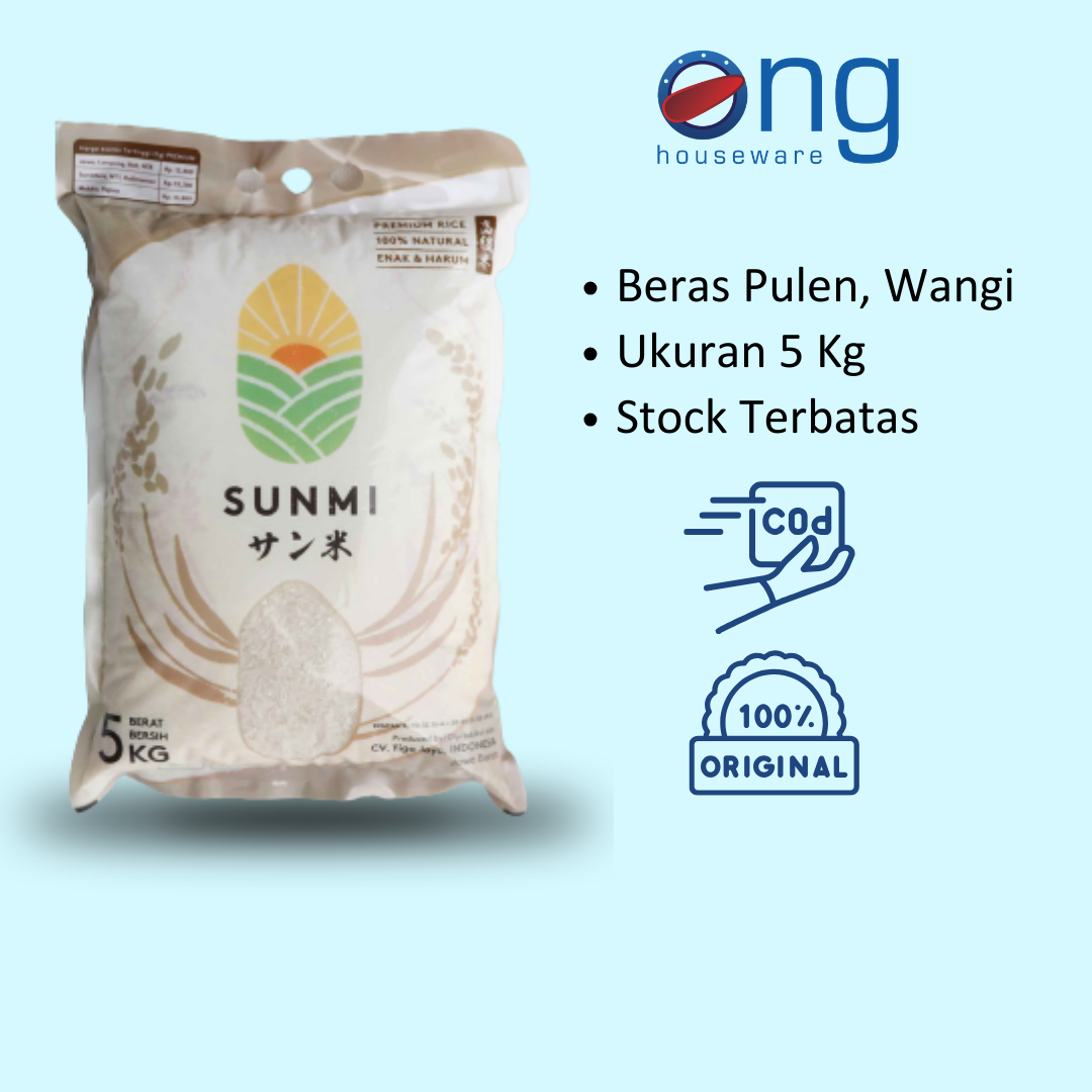 Beras Sunmi 5 Kg Beras Kualitas Tinggi Harum Pulen 5kg | Lazada Indonesia
