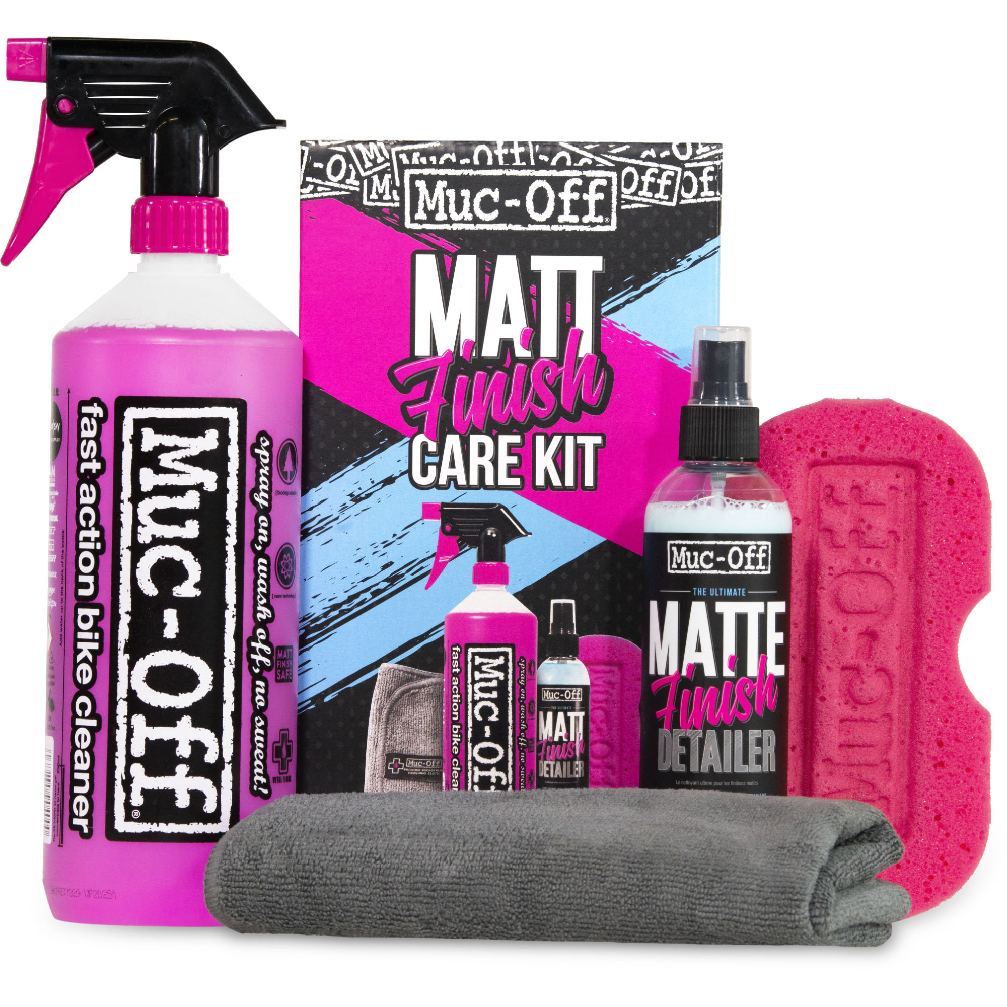 Muc-Off Matt Finish Care Kit / Bike Cleaner | Lazada PH