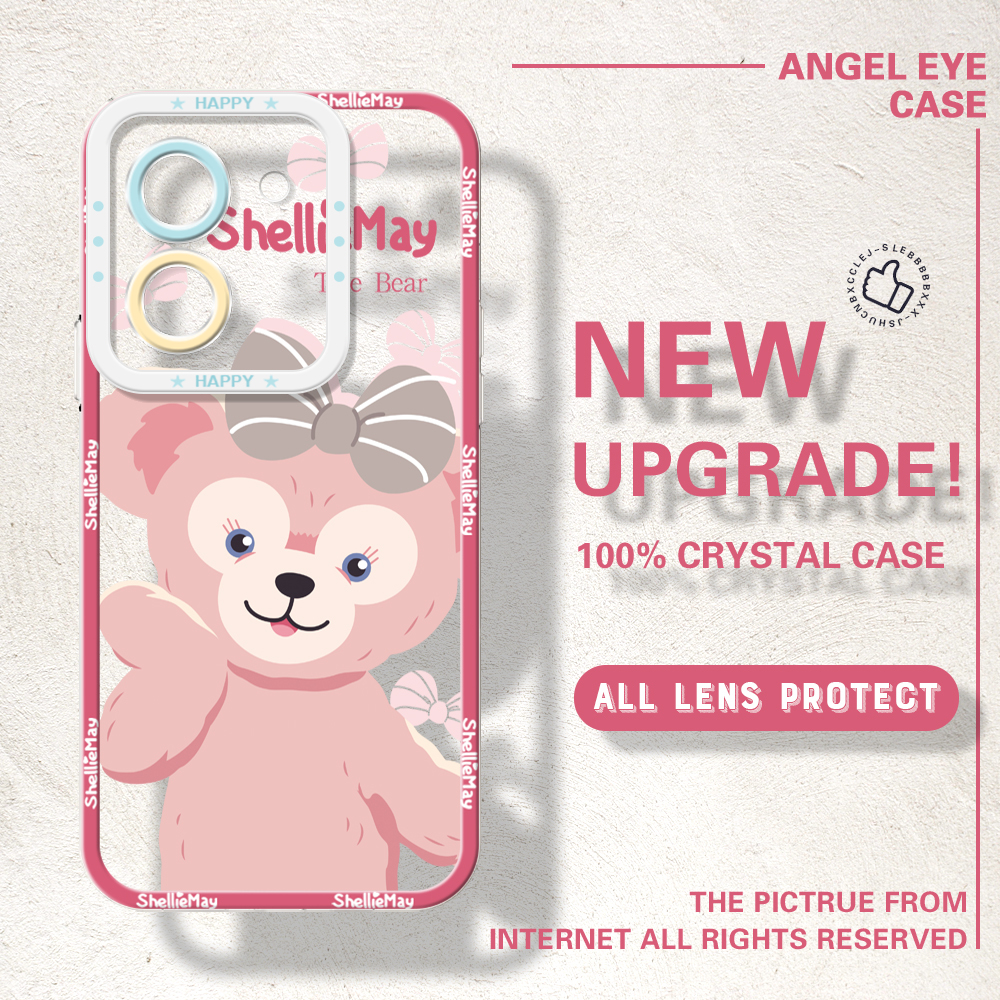 YYDS for Vivo Y36 4G 5G Y27S Back Cover StellaLou and Bear Transparent ...
