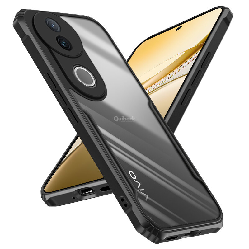 xipare for Vivo V50 5G Clear Case Shockproof Transparent Hard Phone ...