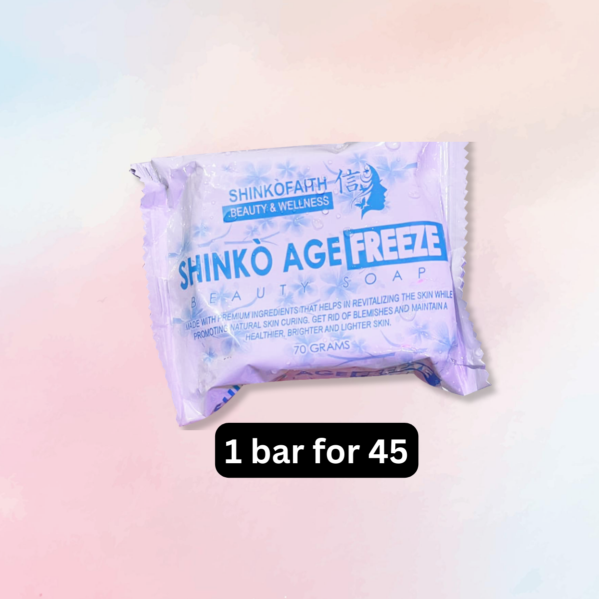 Shinko Shinko Age Freeze Beauty Soap 70g - Shinko Ice Soap Whitening ...