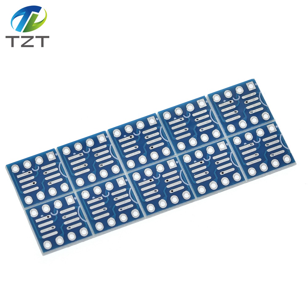 【41702198】10PCS SOP8 SO8 SOIC8 DIP8 Interposer board pcb Board Adapter ...