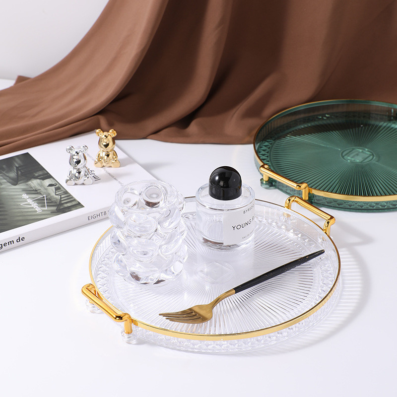 【Lifefree】COD ถาดกลมมีหูหิ้วอเนกประสงค์ ถาดกลมใส ถาดพลาสติก ของใช้ใน ...