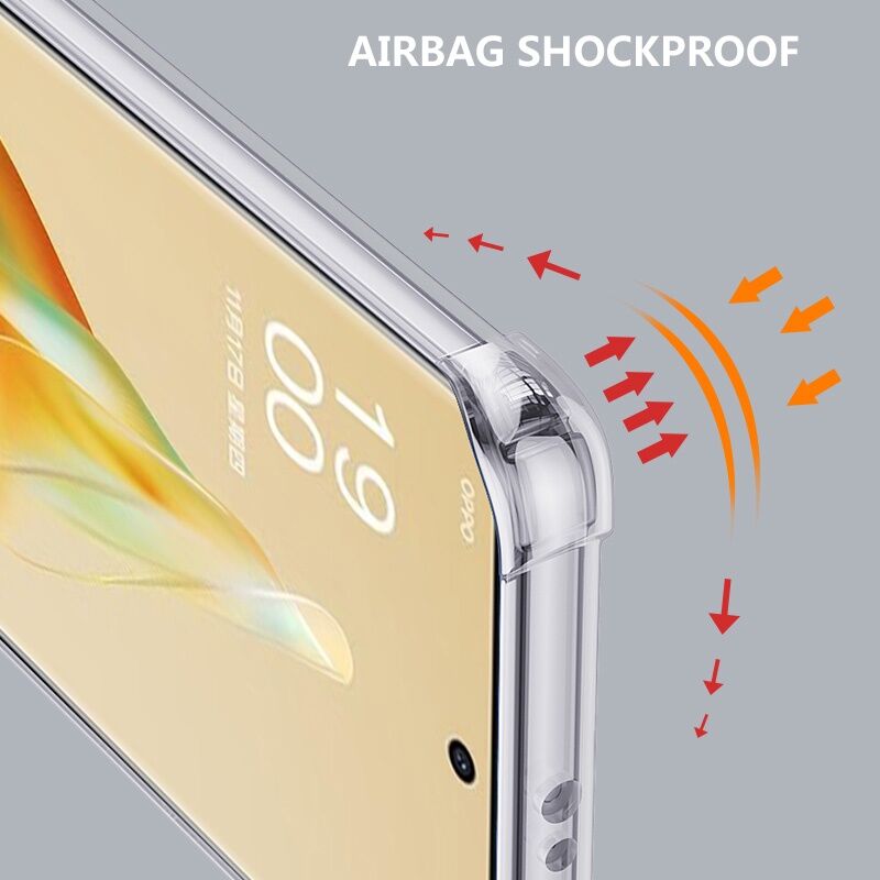 tzmar for Oppo Oppo Reno 9 Pro Plus / 9Pro+ Plus Transparent TPU Phone ...