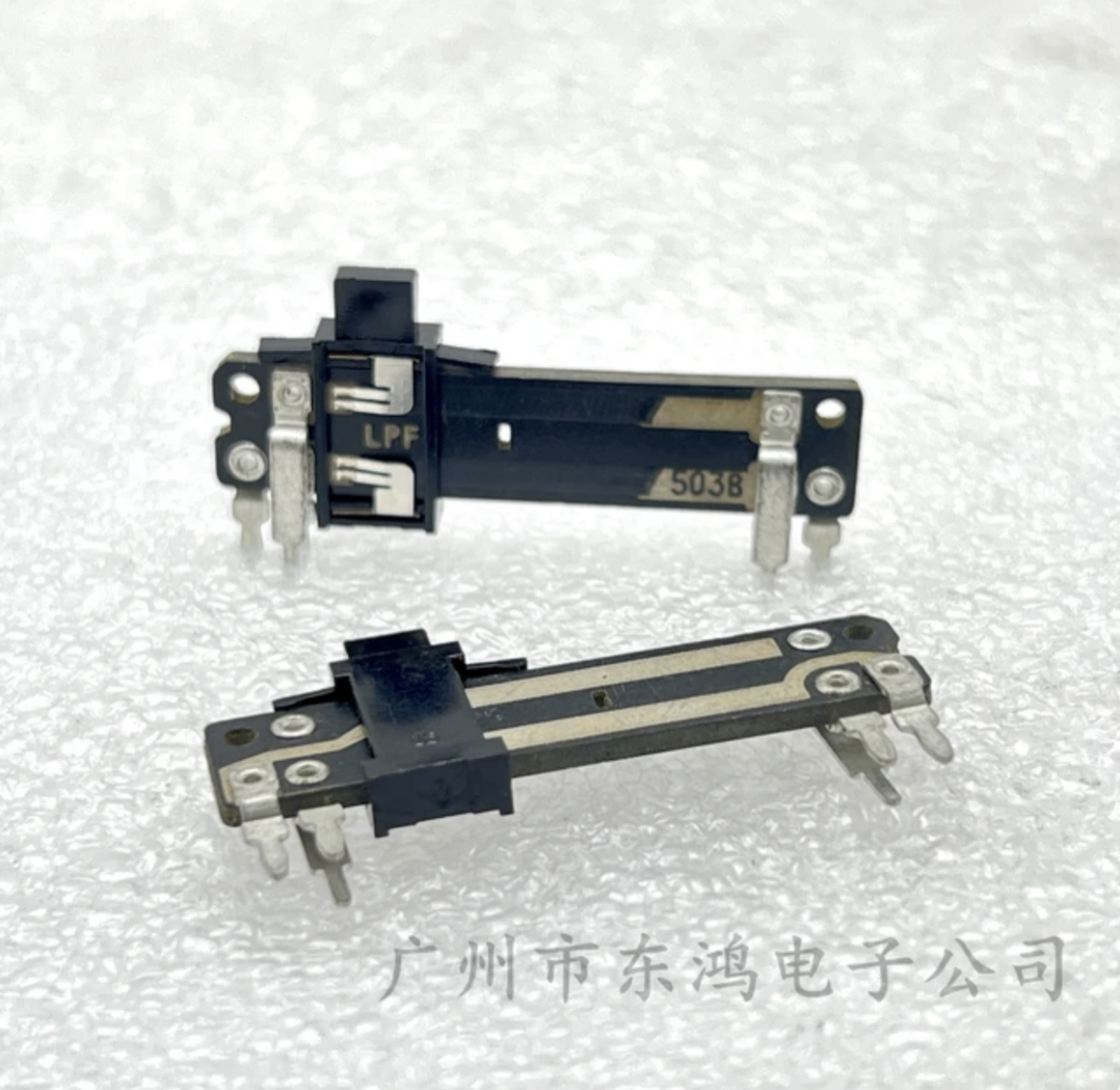 【original】 1 PCS 50K B50K total length 40MM handle 4MM vertical duplex ...