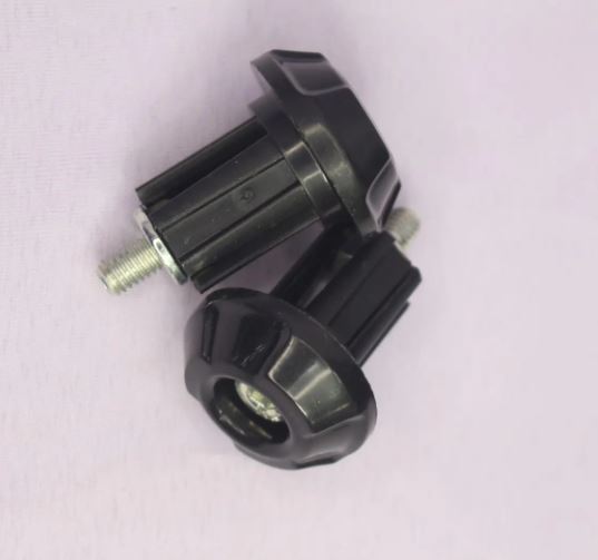 2 Pcs Motorcycle Handle Gutka (Black) or Gutli for Yamaha FZS V1, V2 ...