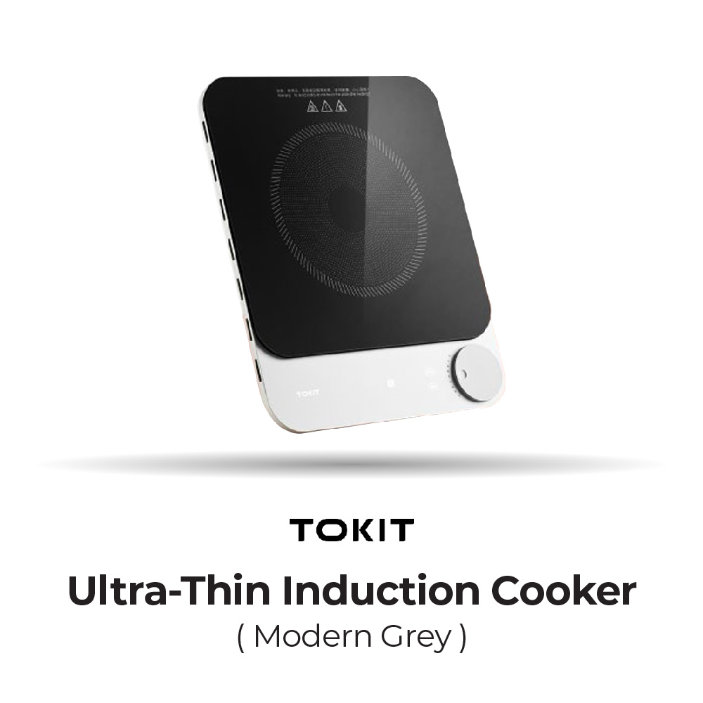 TOKIT Ultra-Thin Induction Cooker Thinnest Kitchen Appliance Quick Meal ...