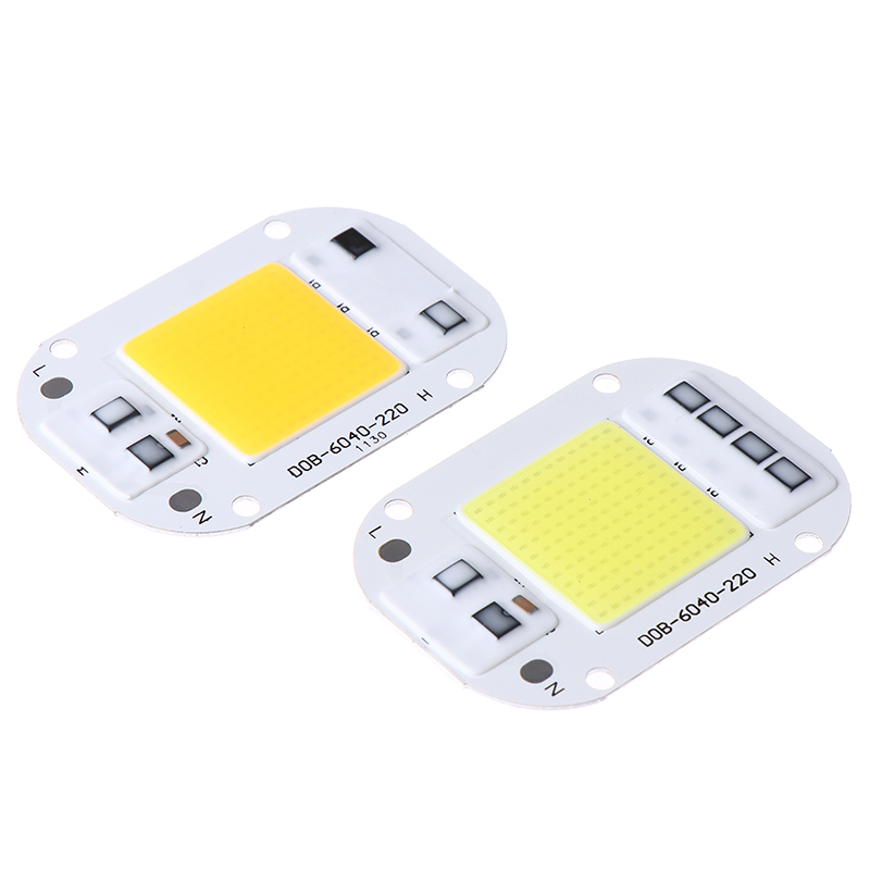 LED chip 20W 30W 50W AC 220V smart COB lamp beads LED lamp without ...