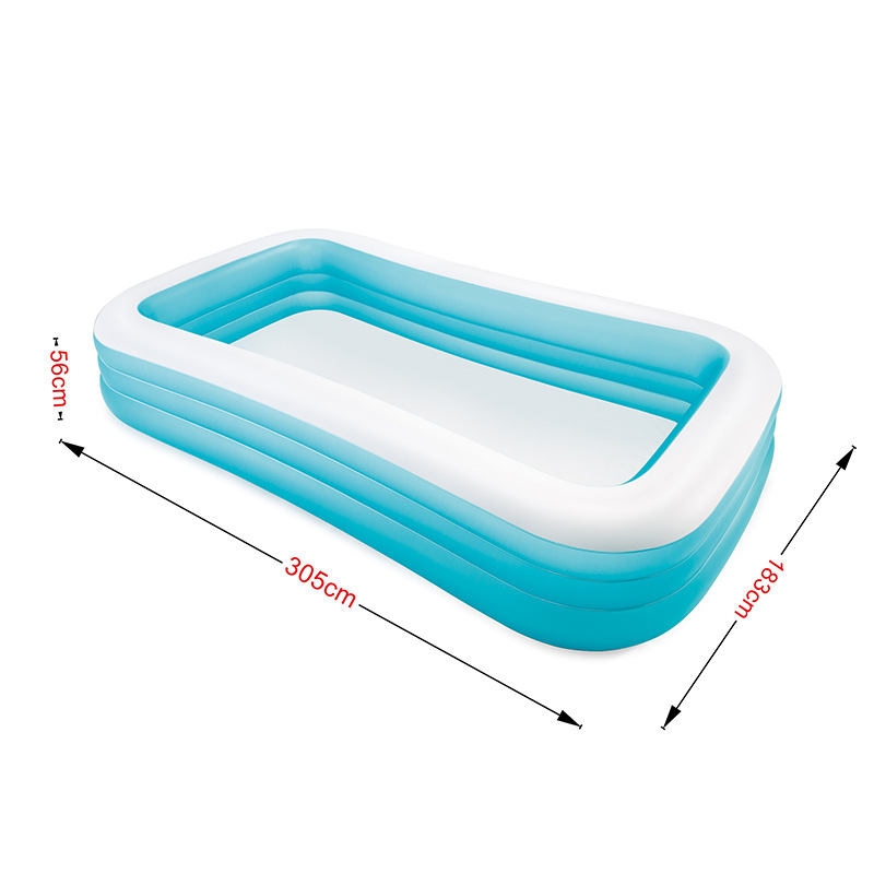 LZD INTEX58484 Inflatable Family Swimming Pool Children's Pool ...