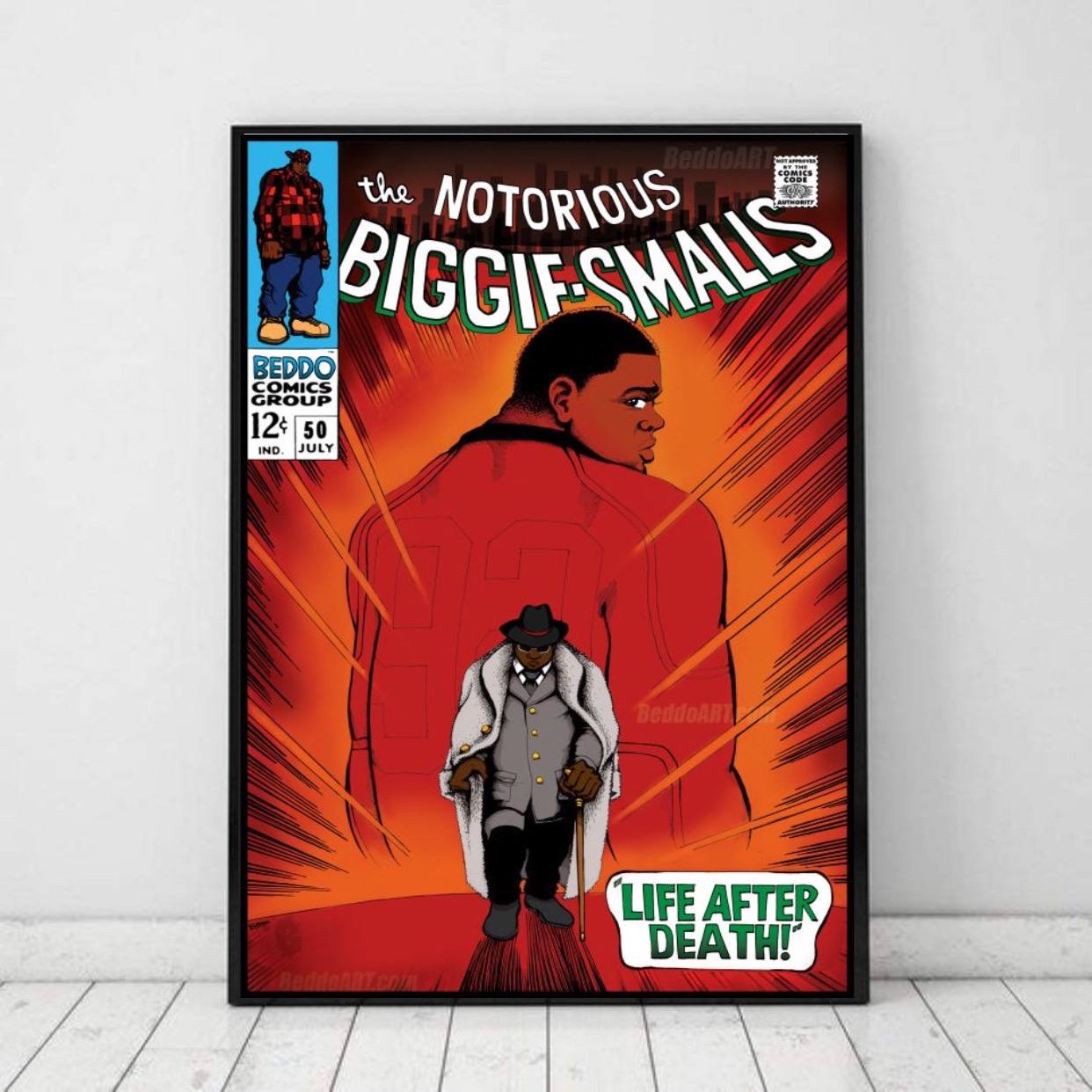 biggie smalls rapper wall poster A3 A4 A5 | Lazada PH