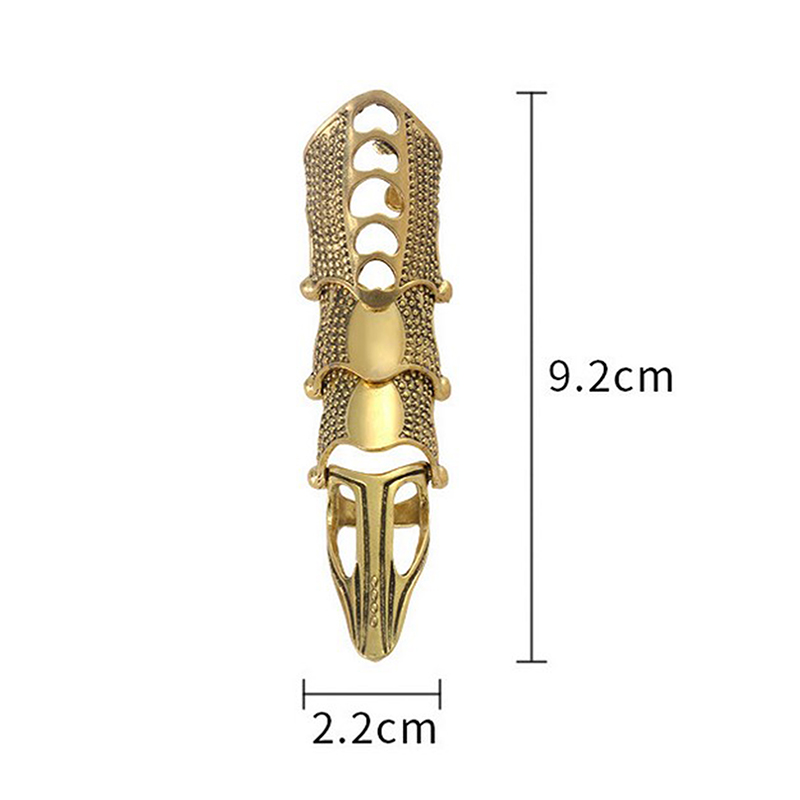Knuckle Armor Metal Punk Unisex Finger Rings Jewelry Prop Accessories ...