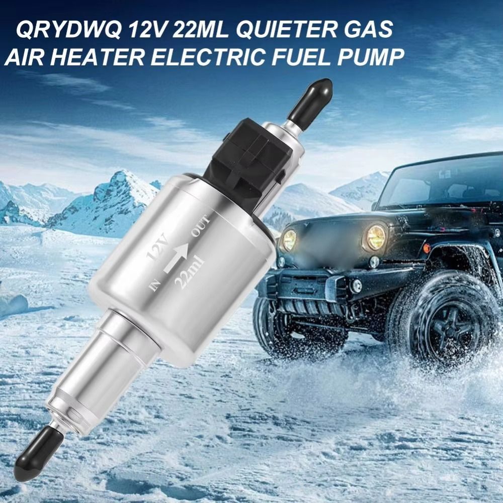Fuel Pump 12V 24V Diesel Heater Oil Pump 22ML Capacity Pulse Metering ...