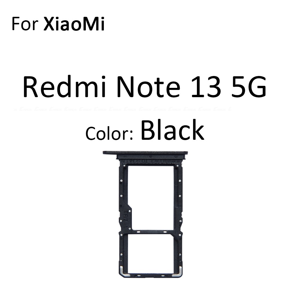 Sim Card Tray Socket Slot Reader Adapter For XiaoMi Redmi Note 13 4G 5G ...