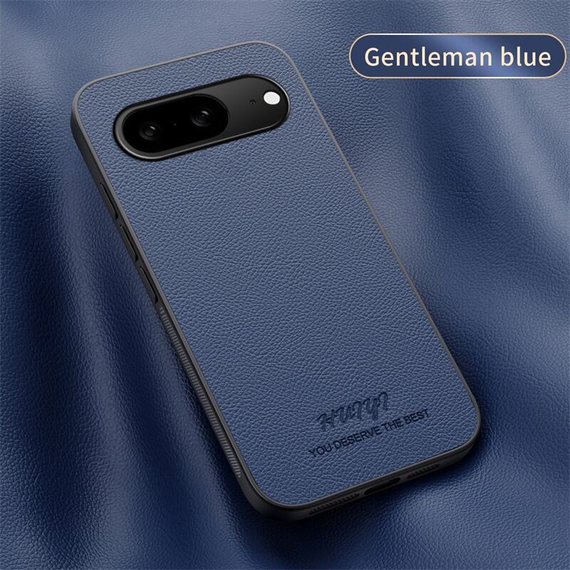 lthmy for Google Pixel 9 Phone Case Luxury Leather Back Cover Matte ...