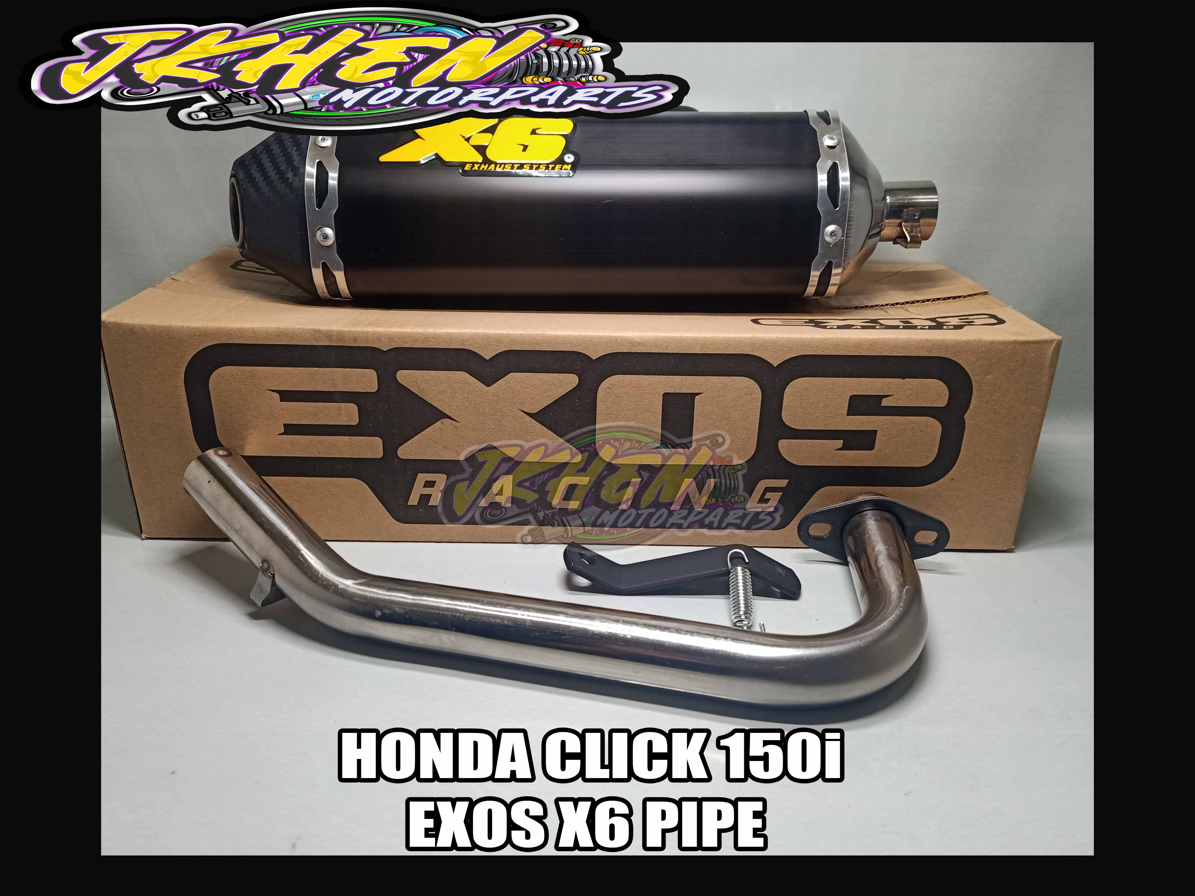 HONDA CLICK 150i EXOS X6 PIPE | Lazada PH
