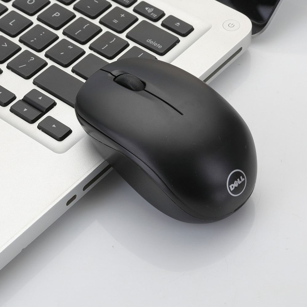 DELL WM126 2.4Ghz Wireless Mouse Optical USB Mouse Ergonomic Gaming ...