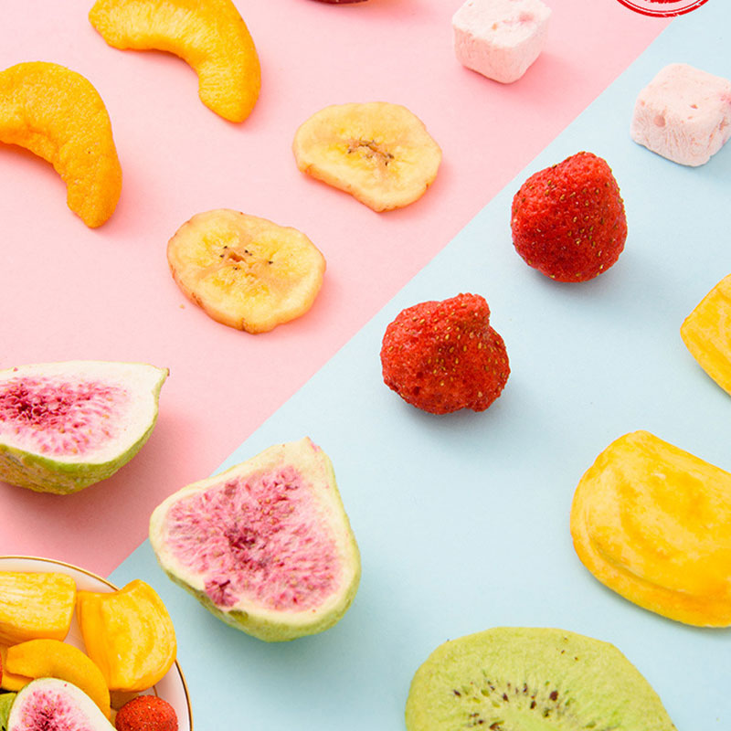 Bear&Panda Fruit Crisp Mixed Fruit Crisp ผลไม้แห้งของว่างแบบสบาย ๆ ...