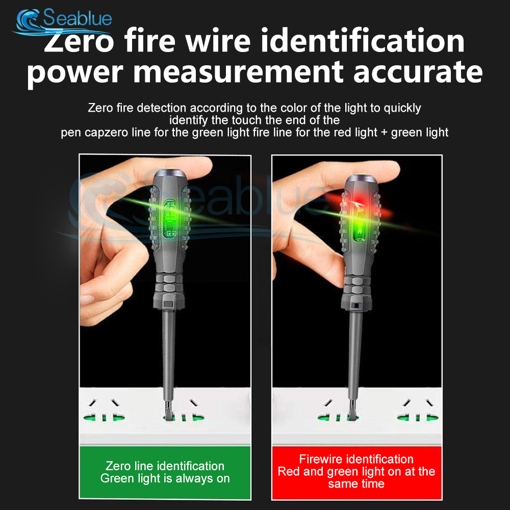 5pcs Voltage Detection Pen Electric Indicator Led Sensor Brightness ...