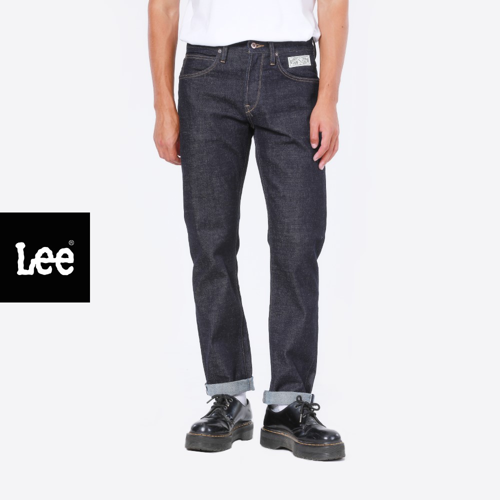 LEE กางเกงยีนส์ผู้ชาย คอลเลคชั่น 101+ เอวกลาง ทรงเข้ารูป Zed รุ่น LE ...
