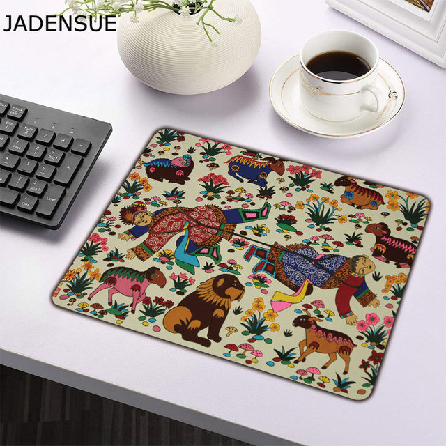 【linfang store】Pc Computer Keyboard Lap Mice Mouse Mat Mousepad Writing ...