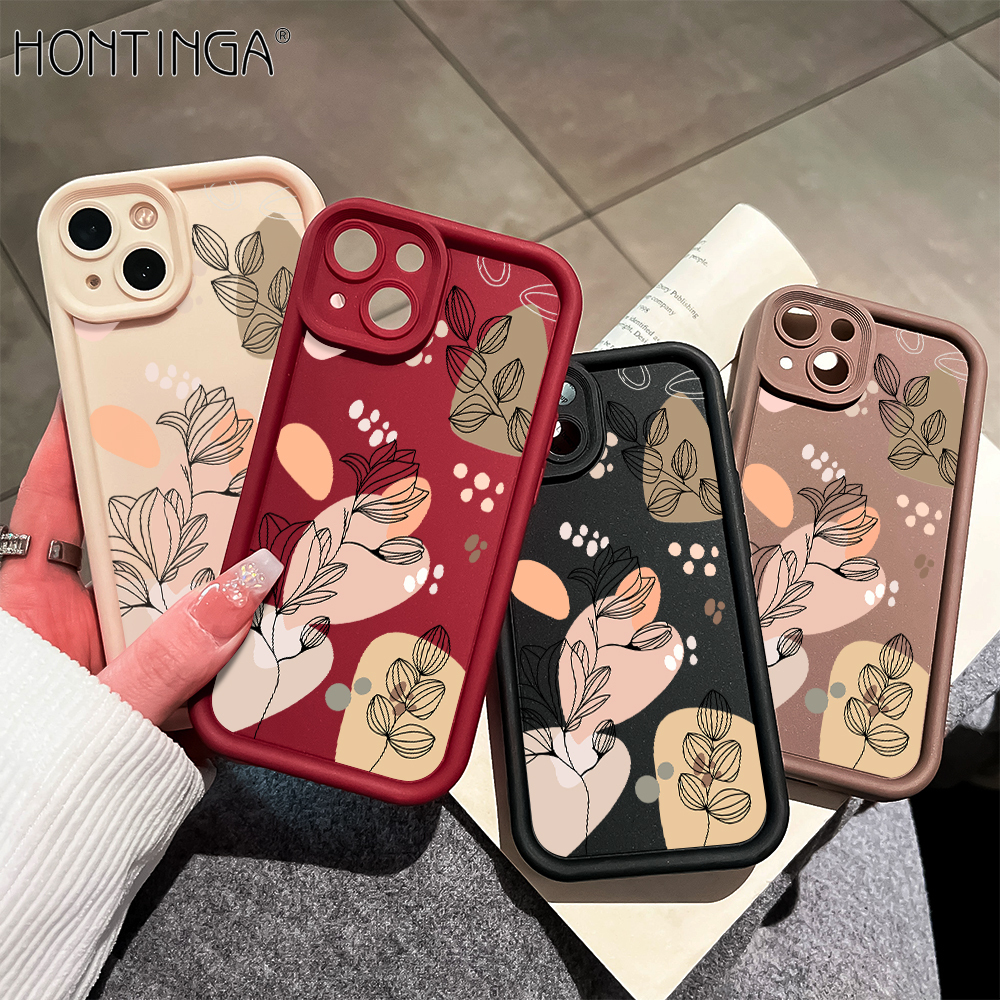 Hontinga for iPhone 14 13 12 11 15 16 Pro Max 5 6 6s 7 8 Plus SE 2020 2022 X XR XS MAX Back ...