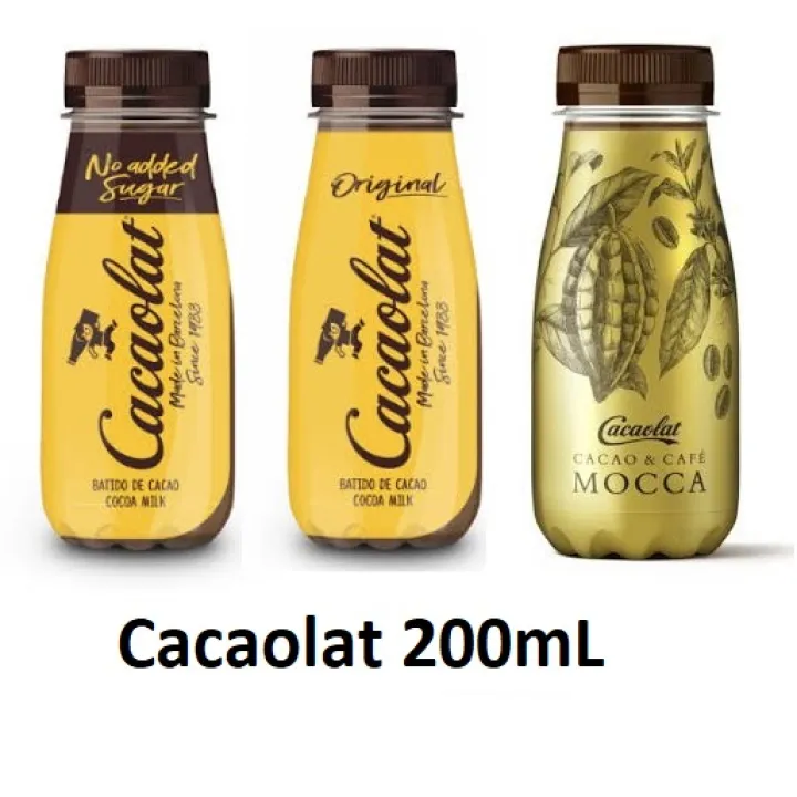 Cacaolat Original || Sugarfree || Mocca Flavor 200mL | Lazada PH