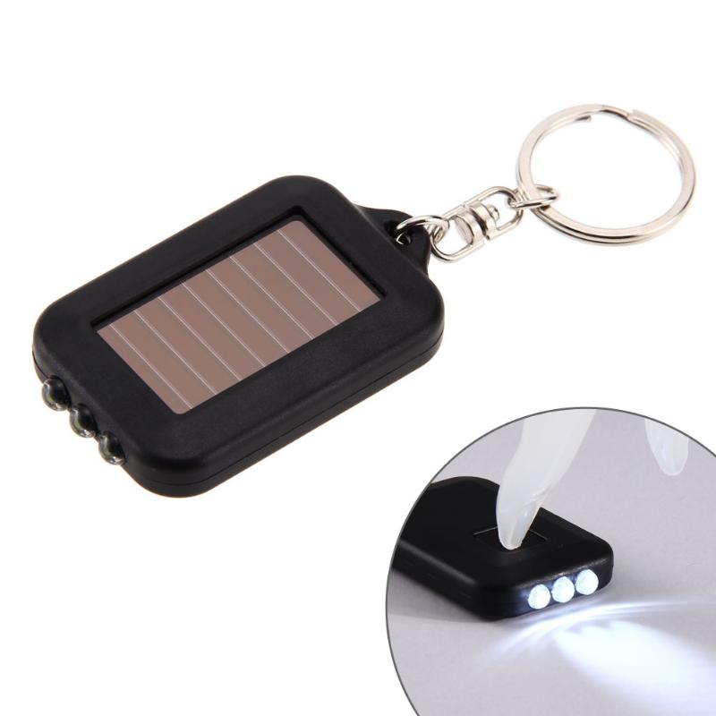 【Yibei Fairy Tale Toy City】Solar Panel Electric Torch Key Chain Multi ...