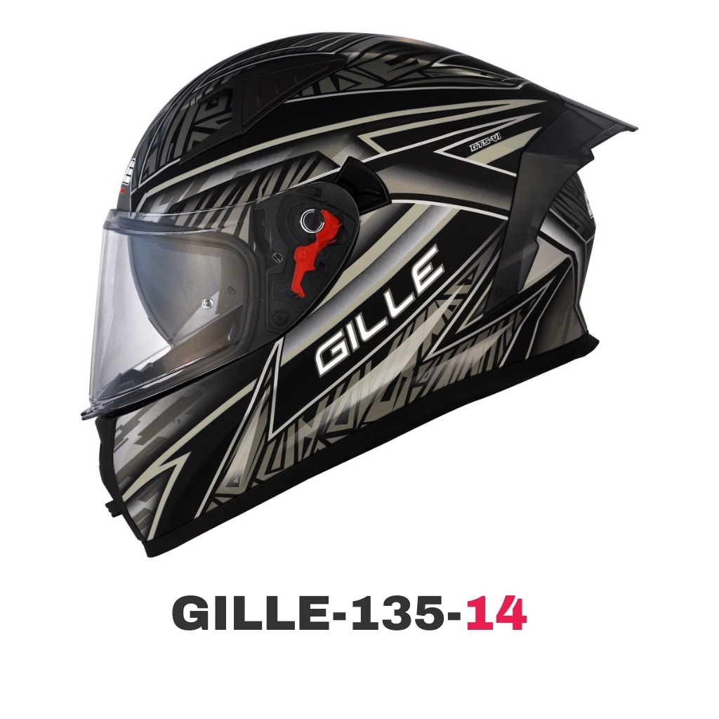 Gille 135 GTS SERIES V1 Galaxy Full Face Dual Visor Motorcycle Helmet ...