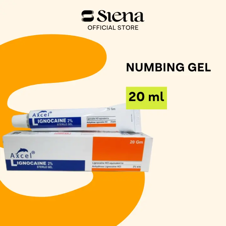 Axcel Lignocain 2% Sterile Gel, 20g | For Anesthetic and Lubricating ...