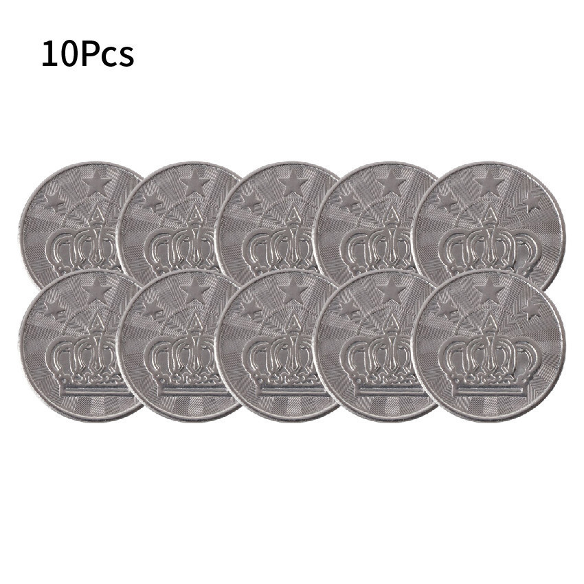 Durable Iron Arcade Game Token 10pcs Great-looking Arcade Game Machine ...