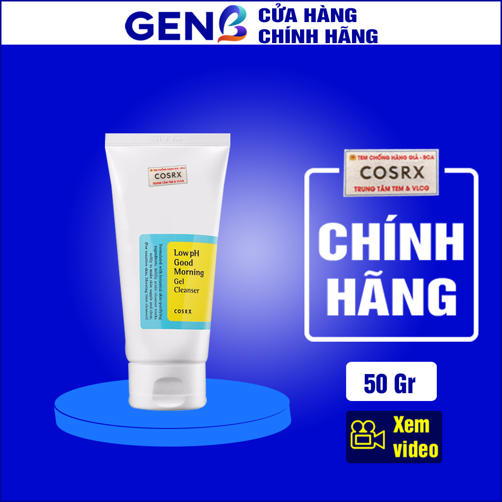 Sữa Rửa Mặt Cosrx Low PH Good Morning Gel Cleanser 150ml CHÍNH HÃNG ...