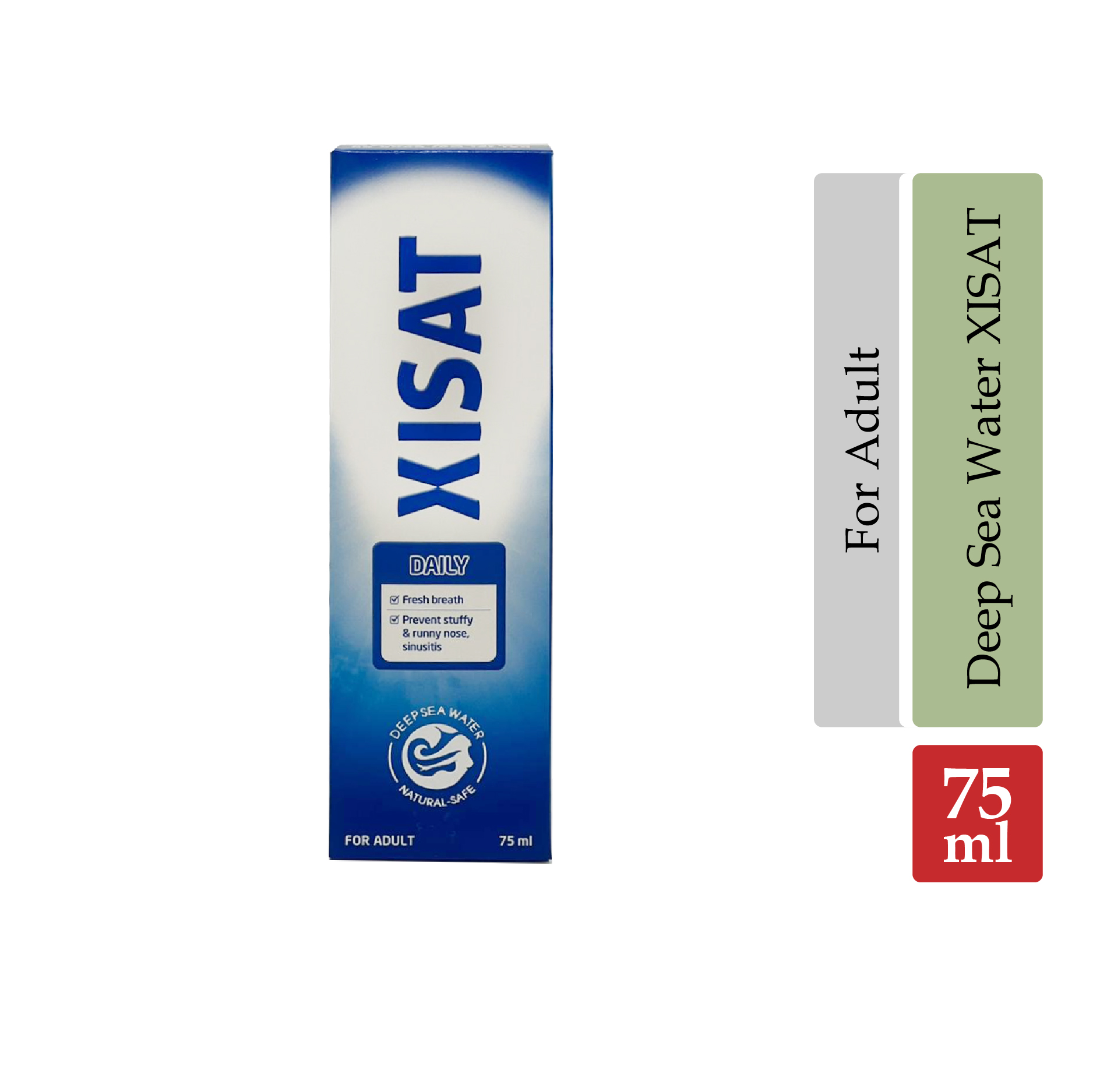 Nasal Spray for Adult - Deep Sea Water XISAT 75ML | Lazada Singapore