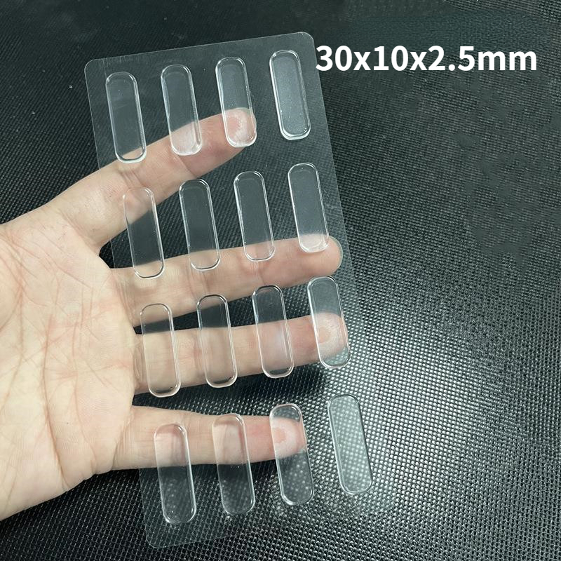 Transparent Silicone Door Stopper Self Adhesive Cabinet Bumpers Anti ...