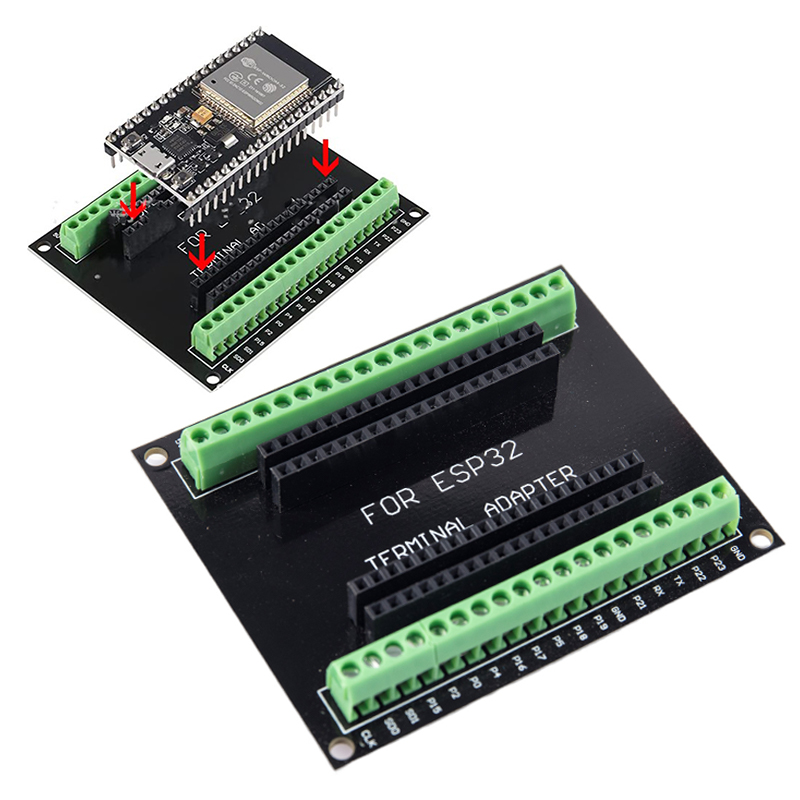 38 Pin ESP32 Breakout Board For ESP32 Development Board 2.4 GHz Wifi Dual Core For GPIO 1 Into 2 ...
