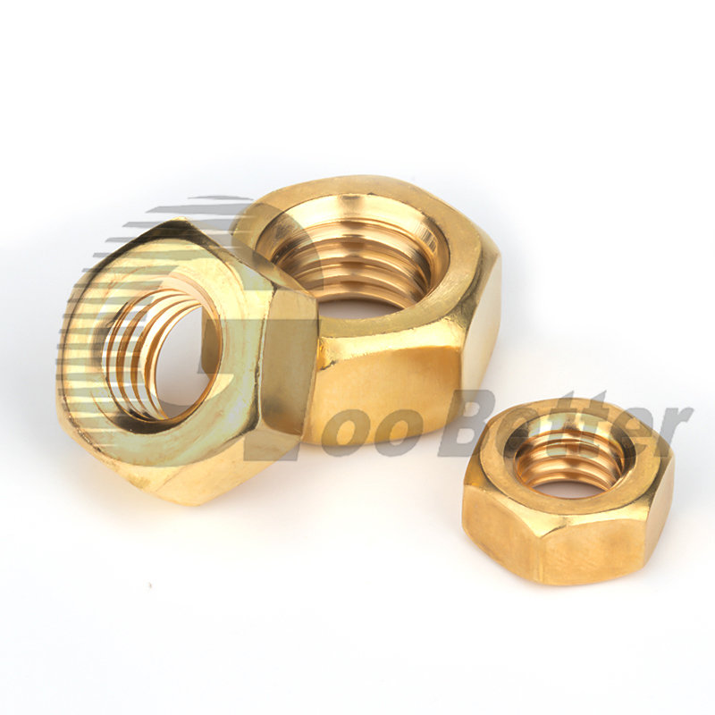 5/10/20pcs Brass Copper Hex Nut M2 Hexagon Nuts | Daraz.lk