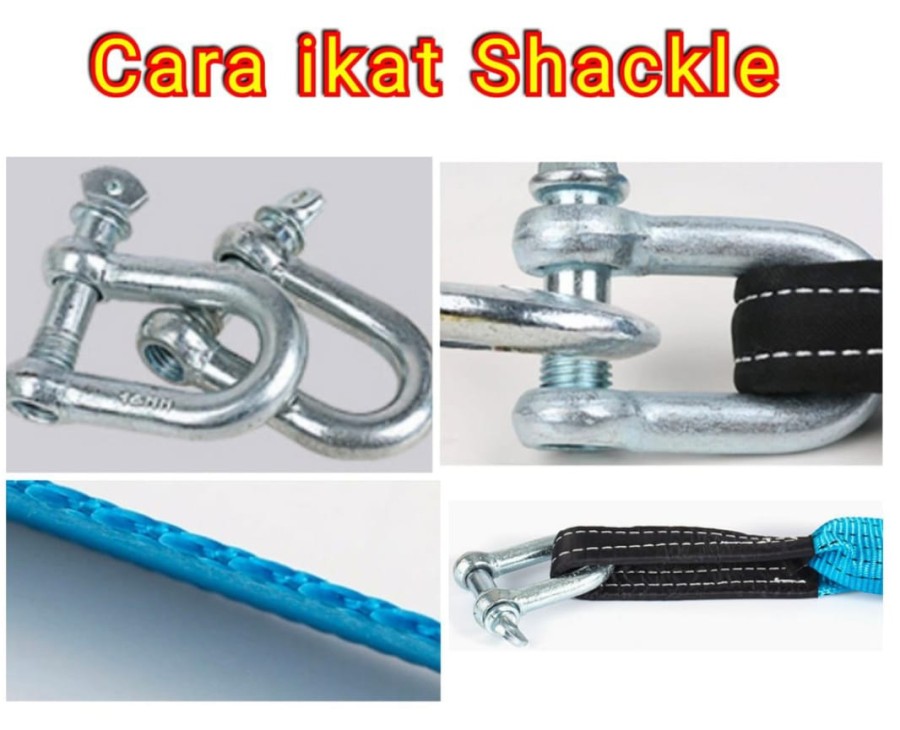 Tali Derek Mobil 5 Meter 5 Ton / Emergency Tow Rope / Tali Mobil High ...