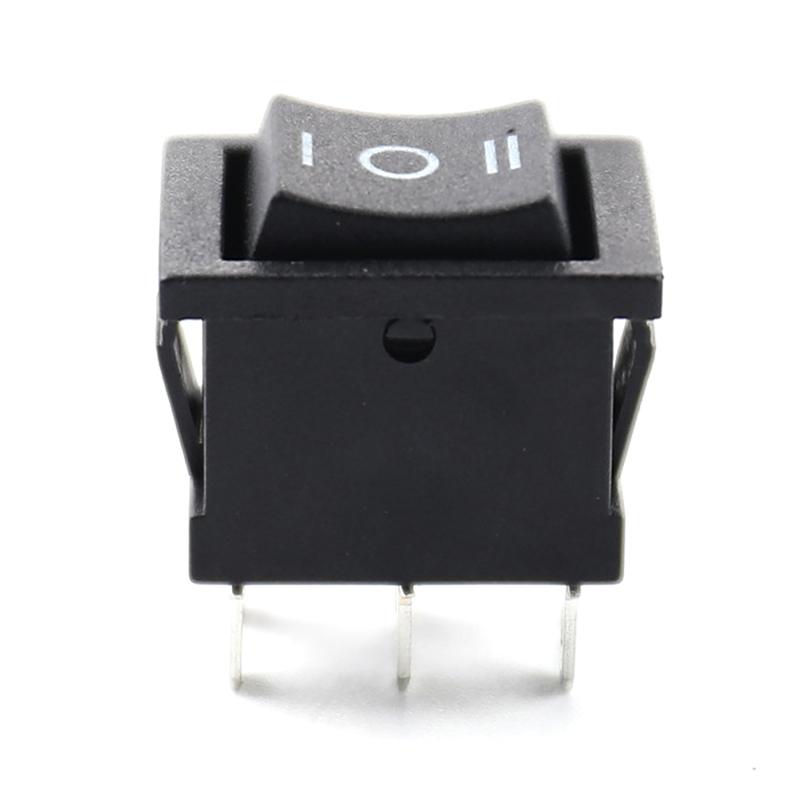 Black SPDT On/Off/On AC 16A/250V 3 Pin Boat Rocker Switch Third Gear 3 ...