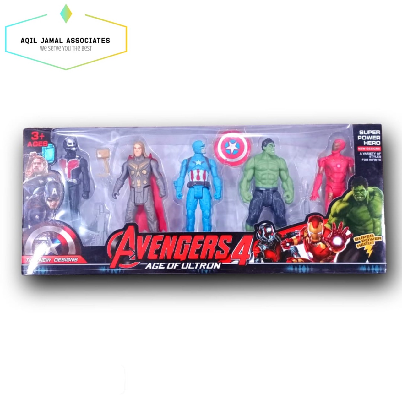 Super Marvel Hero Avengers Action Figures With Movable Body Parts and ...