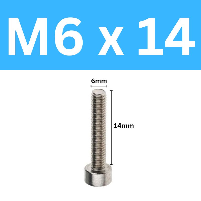 M6 Allen Bolt Stainless Steel 6mm Socket Cap Screw / Bolts and Nuts ...