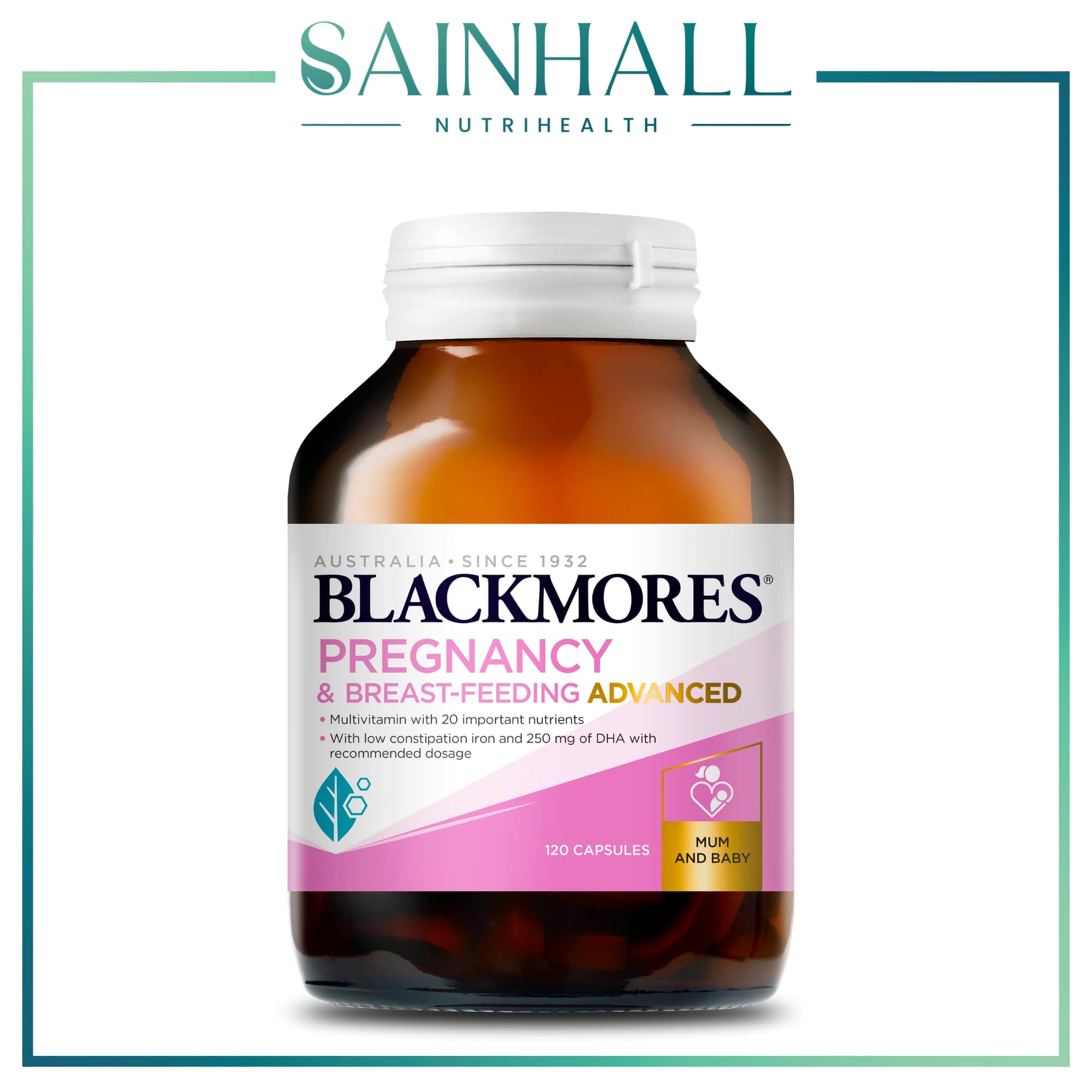 Blackmores Pregnancy & Breast-Feeding Advanced, 120 caps | Lazada Singapore