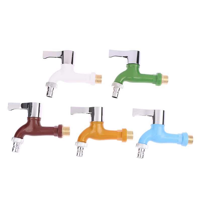 Garden Balcony Water Tap 1/2" Male Thread Washing Machine Faucet Wall ...