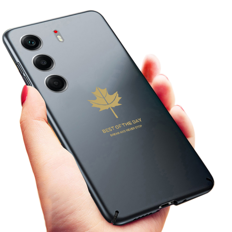 New Phone case Tecno Camon40 Pro Back cover Soft Silicone Maple Leaf ...